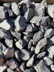 Black Basalt Stone Chippings - Bulk Bag | George Davies Turf