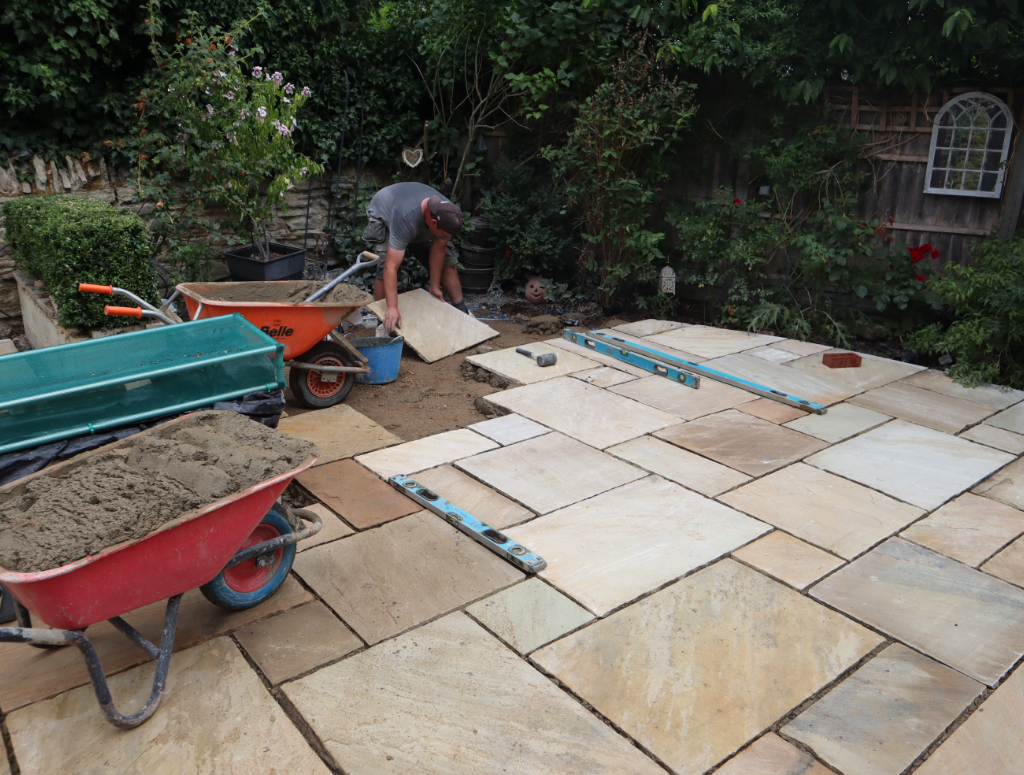 Fossil Mint Patio Case Study | Easy Lay Landscaping X GDT
